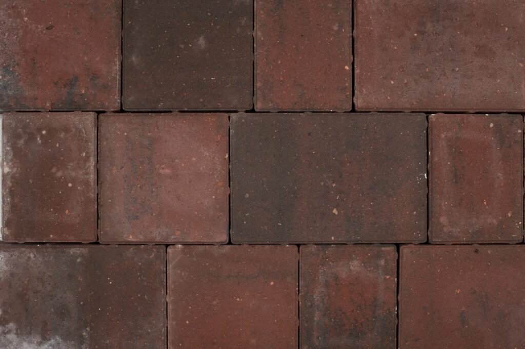 50mm Pencil Edge Block Paving Brindle 11.52m2 3 Size Pack