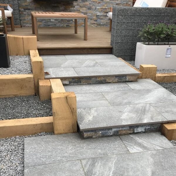 Etna 800x400 - Dark Grey - Romanstone Paving in the UK